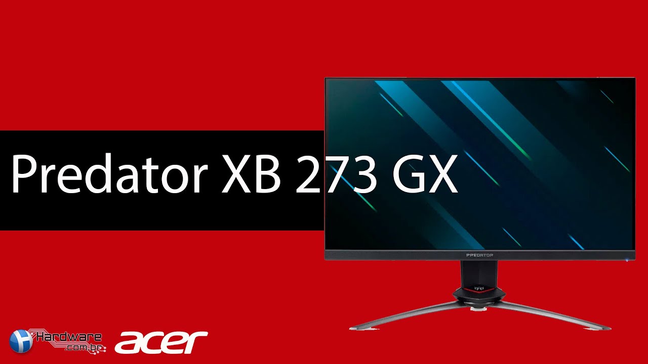 Conheça o monitor Predator XB273 GX - YouTube