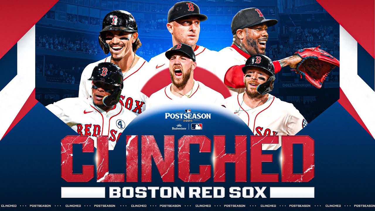 The Red Sox are postseason bound for the first time since 2021! (Road ...