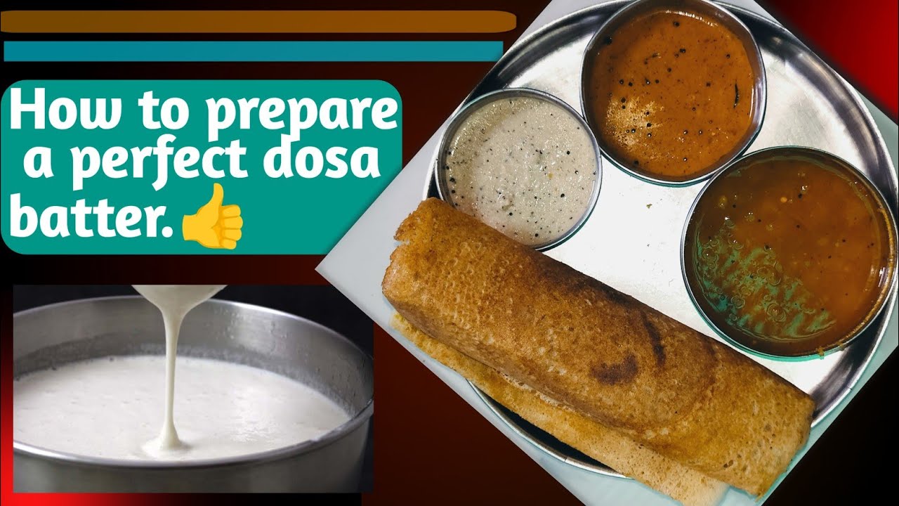 How to make perfect dosa batter #shorts #youtubeshorts #food #viral # ...