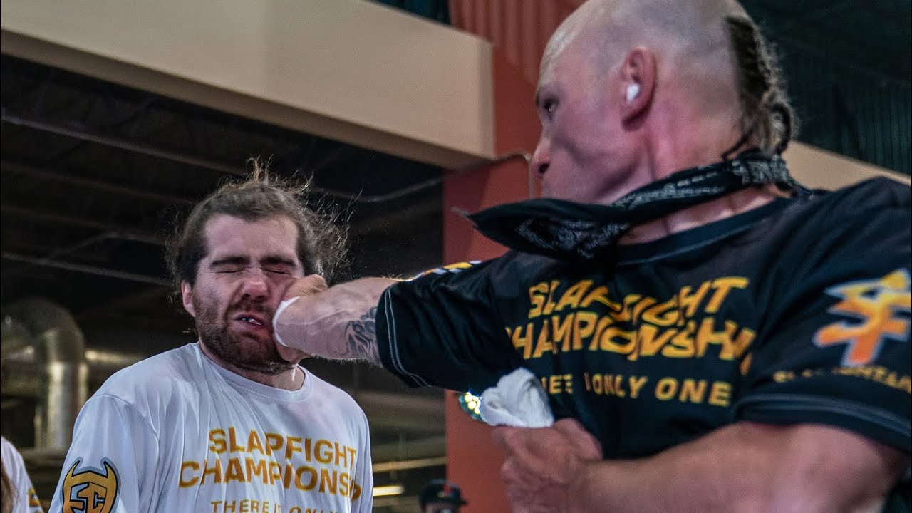 Bloody SlapFIGHT between 'Outlaw' and 'Runt' - YouTube