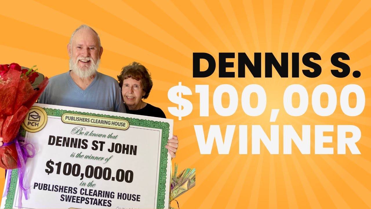 PCH Winner: Dennis S. of FL Won $100,000.00! - YouTube