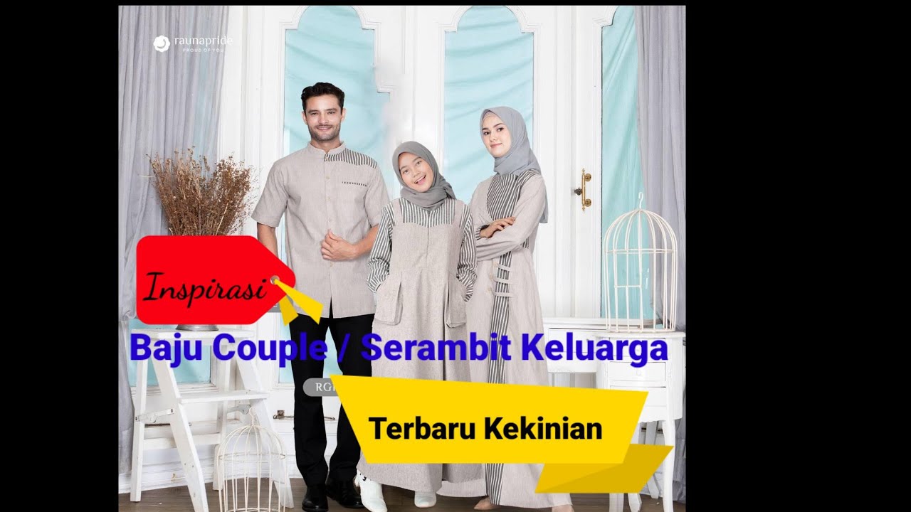 Inspirasi Baju Couple Keluarga / Serambit Keluarga / Seragam Keluarga ...