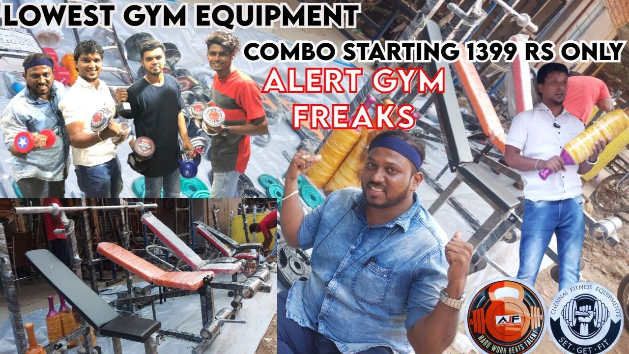 Lowest GYM equipment in India | Combo Starting 1399 Rs only | Alert gym ...
