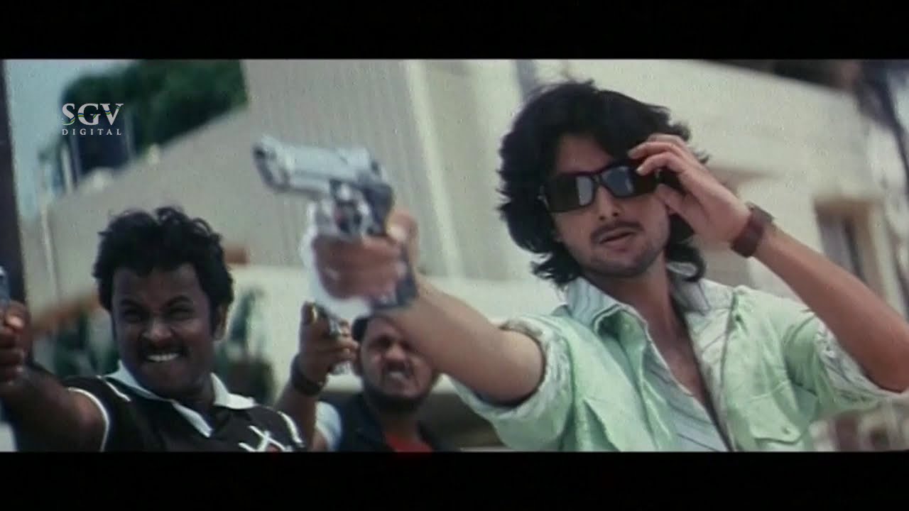 ಸೀನನ ಮೇಲೆ ನಡು ರೋಡಲ್ಲೇ ಅಟ್ಯಾಕ್ | Seena Kannada Movie Scene | Tarun ...