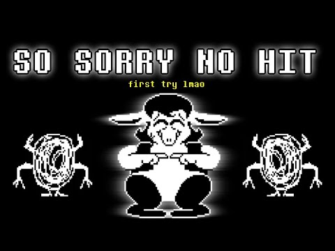 Undertale - So Sorry [No Hit] - YouTube