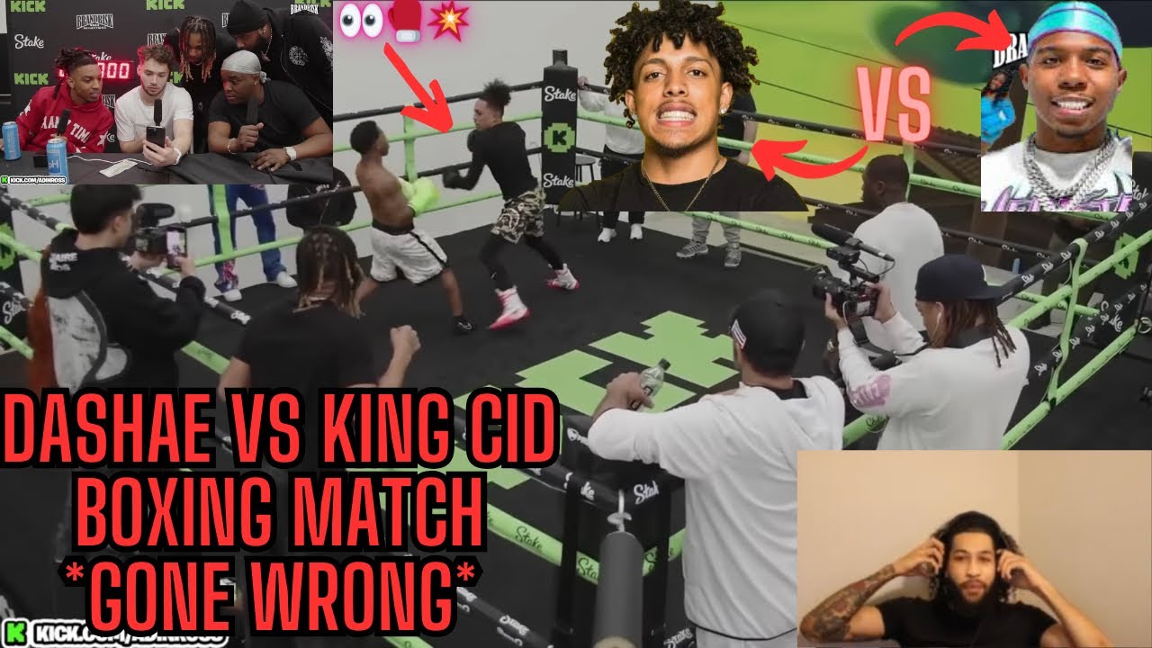 DESHAE FROST VS KING CID BOXING MATCH *Gone Wrong* Hosted by ADIN, DDG, DUBB, B LOU #viral # ...