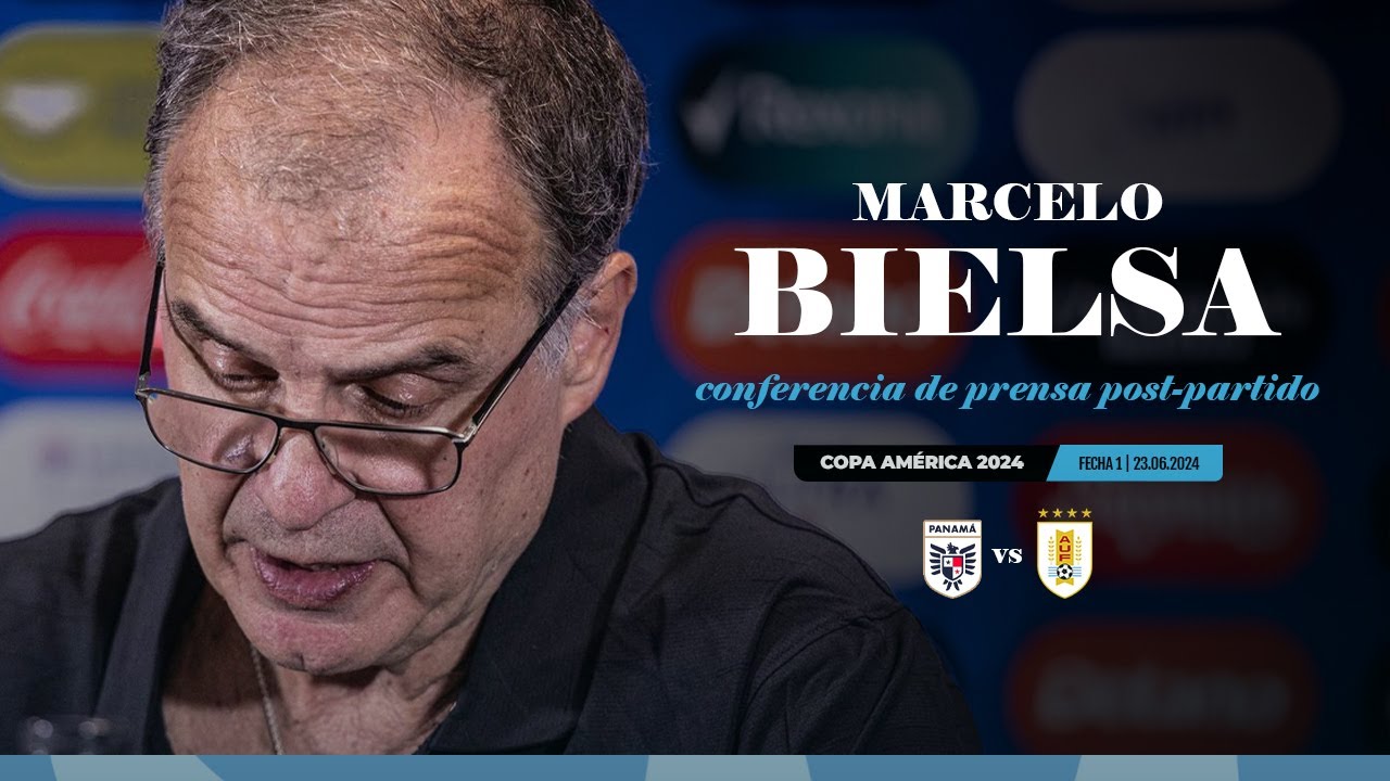 Conferencia de Prensa | Marcelo Bielsa | Uruguay 3-1 Panamá | CONMEBOL ...