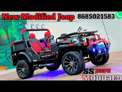 New Modified Jeep Ready With Low Rider Tyres - YouTube