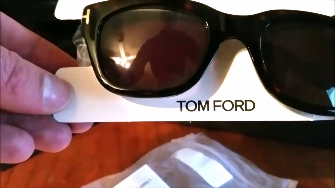 Unboxing - 'Snowden' Sunglasses by Tom Ford - YouTube