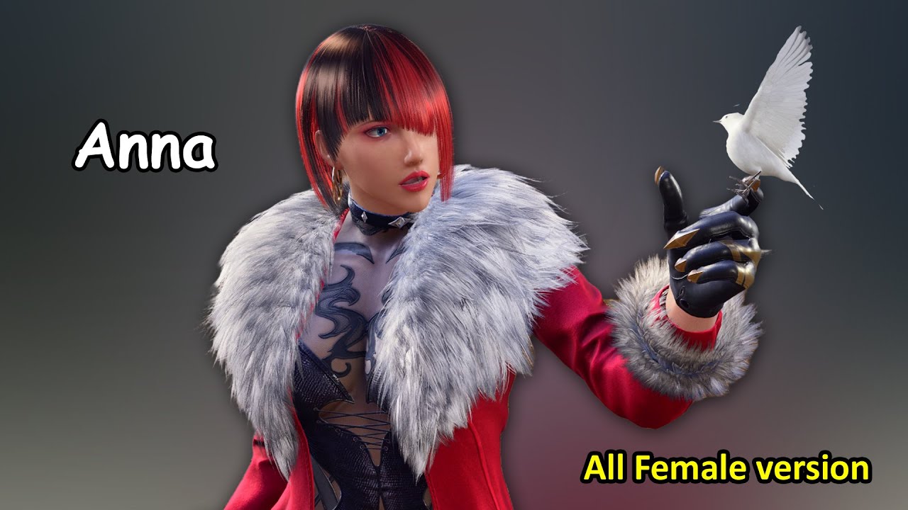 Tekken 8 Anna Williams - Using All Rage Art (Female characters) - YouTube