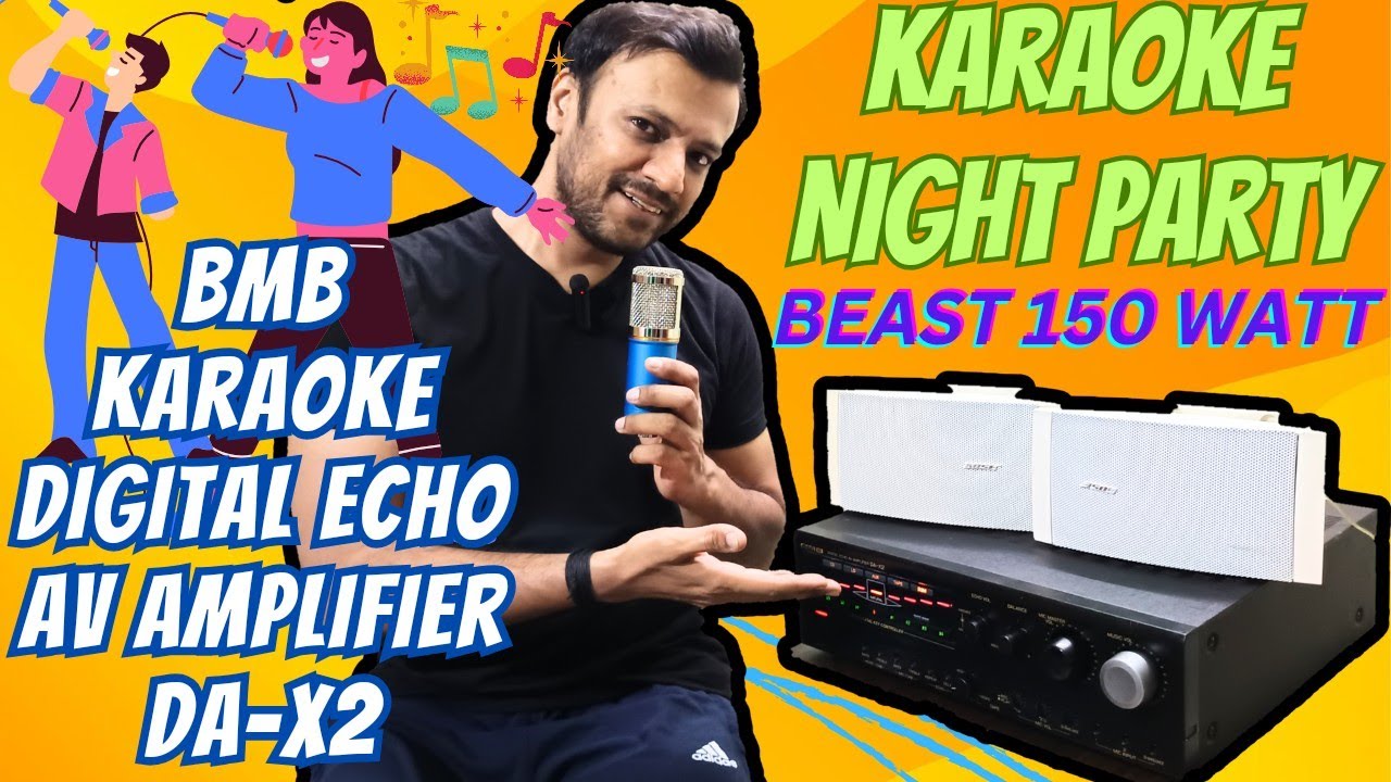 SOLD OUT BMB Karaoke Digital Echo AV Amplifier DA-X2 Made in Japan ...