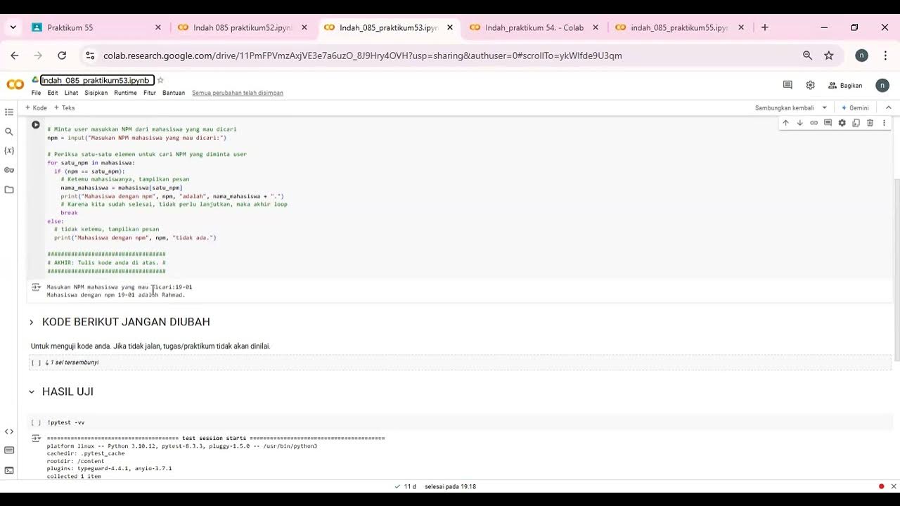 demo pemrograman - YouTube