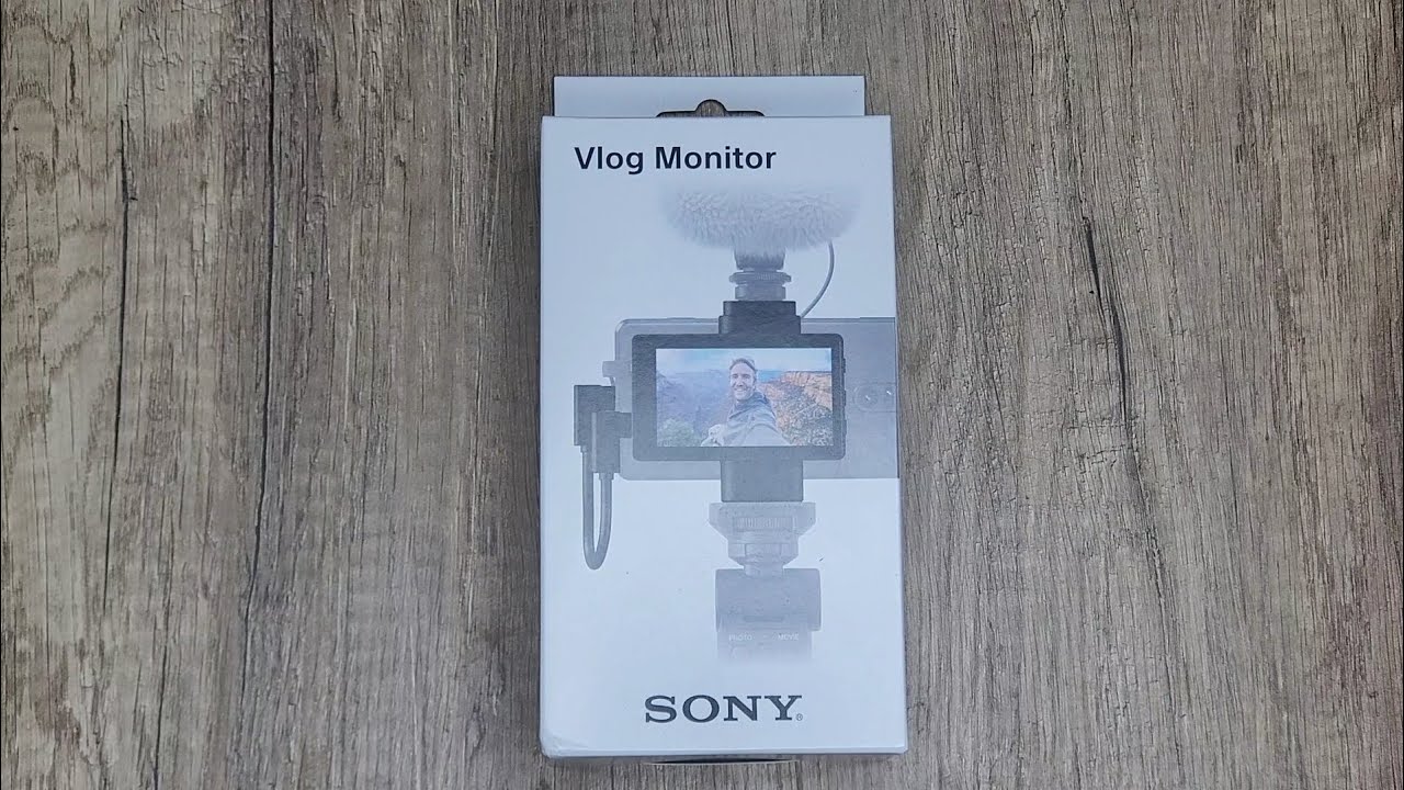 Sony 3.5” LCD Vlog Monitor with Mount and USB-C Cable for Xperia PRO-I ...