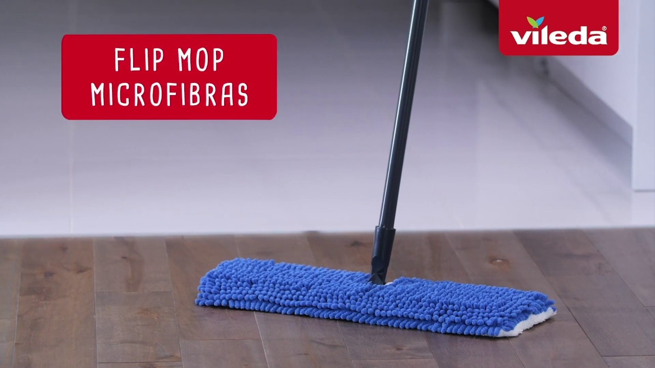 Flip Mop Microfibras Vileda - YouTube