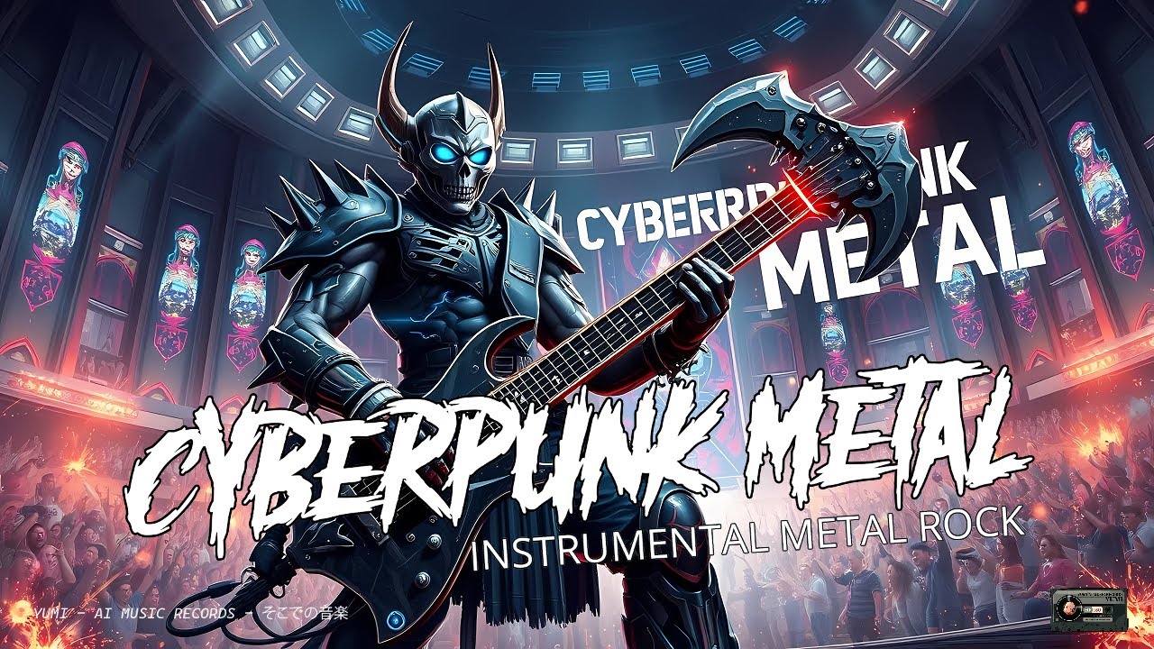 Best Futuristic Cyberpunk Metal Mix 🚀 Boost Your Day with Heavy Sounds ...