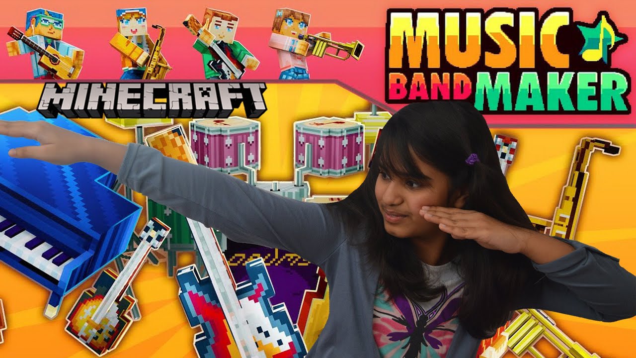 🎶 Music Band Maker | A Minecraft Marketplace Musical City 🎶 - YouTube
