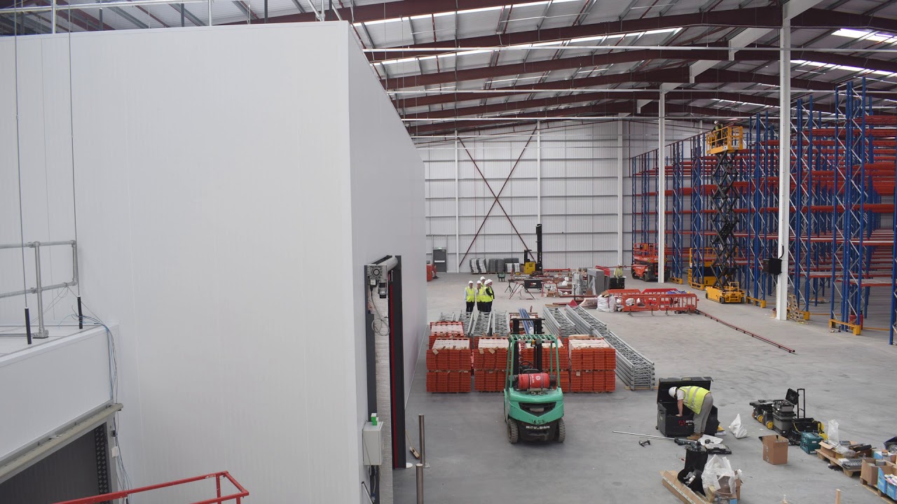 SNC Installations Ltd: Large Warehouse Installation Time Lapse - YouTube