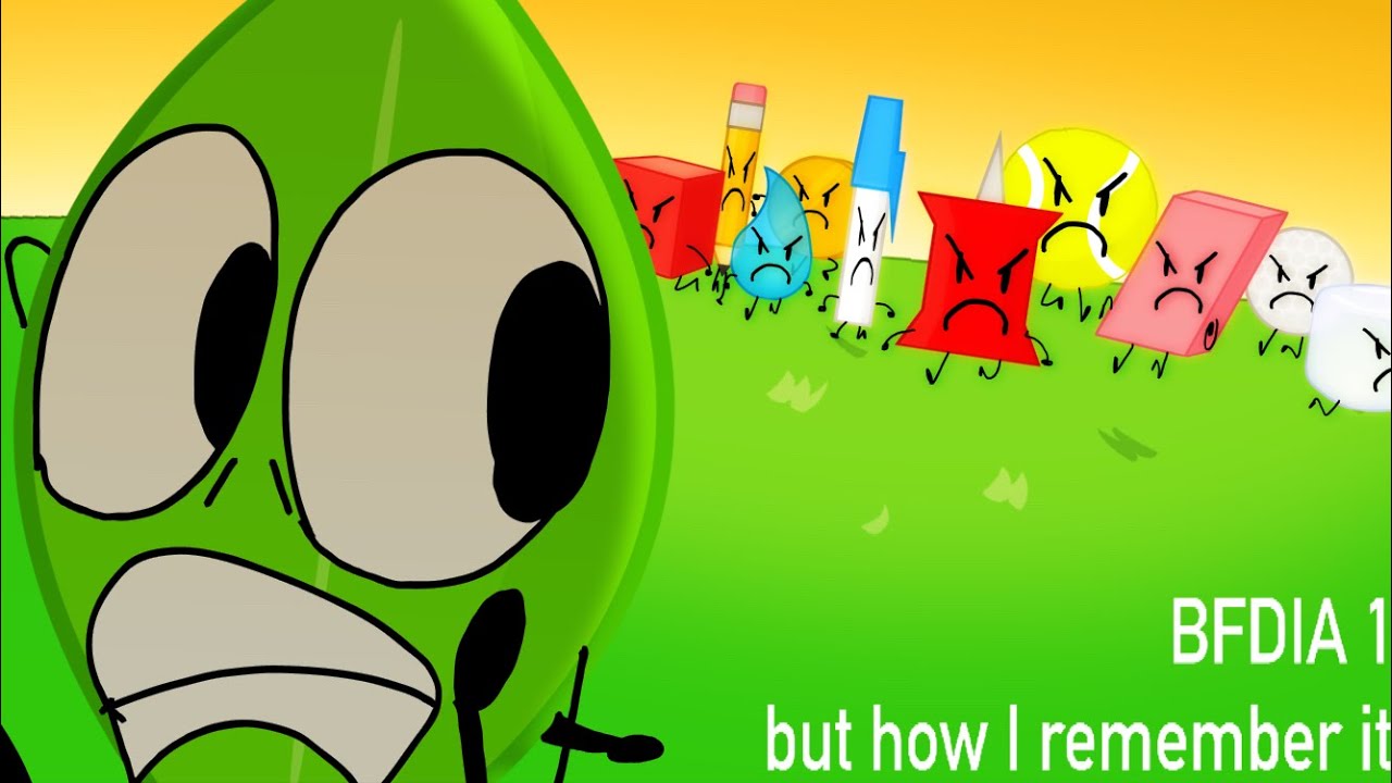 BFDIA 1 But how I remembered it - YouTube