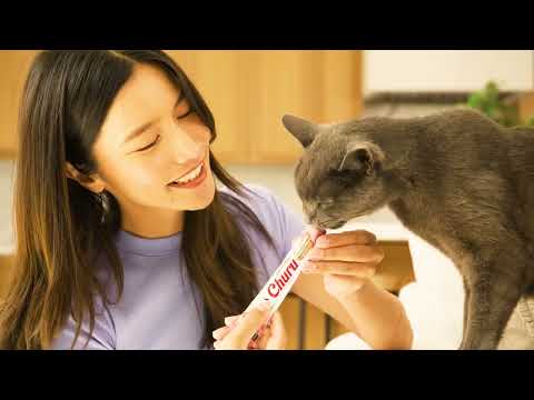 Cat Treats, Grain-Free, Lickable, Squeezable Creamy Purée/Topper with Vitamin E & Taurine