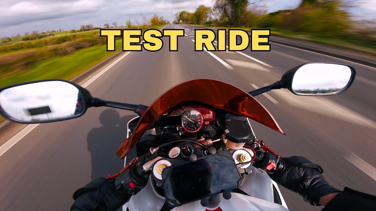YAMAHA R1 2007 4C8 TEST RIDE - YouTube