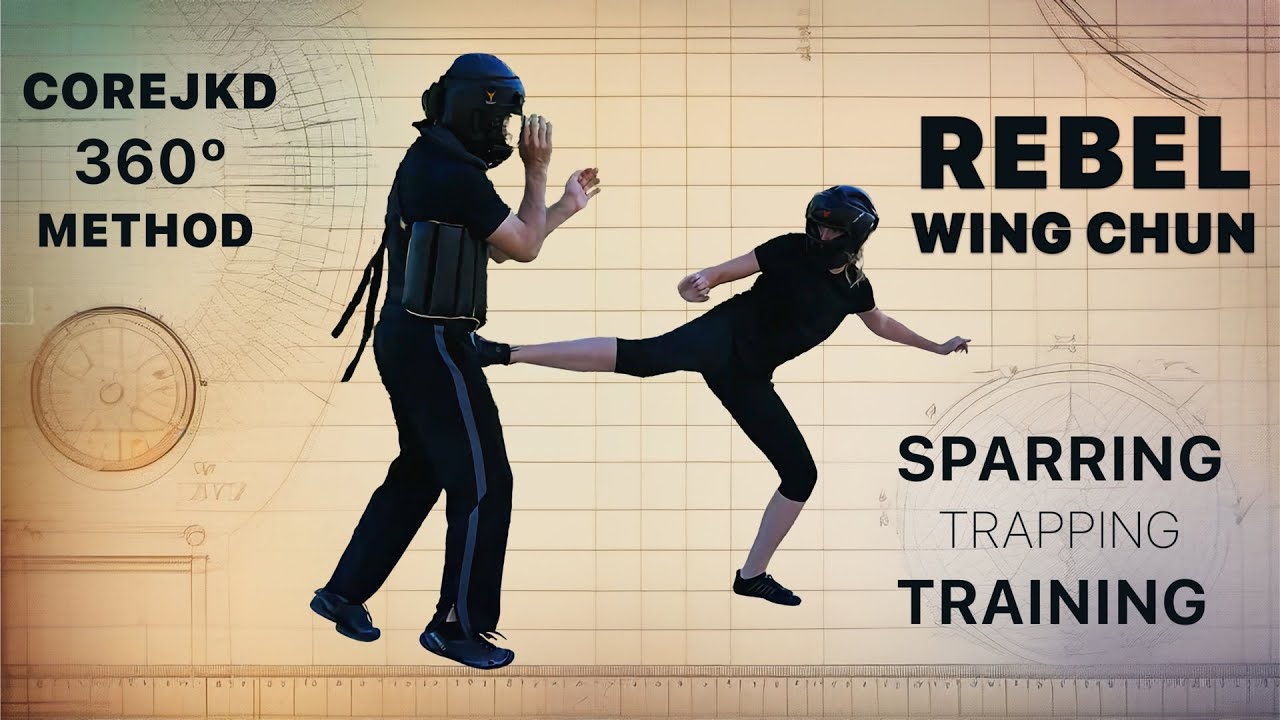 Functional Rebel Wing Chun Trapping Sparring Technique - Core JKD Instructor Level - YouTube
