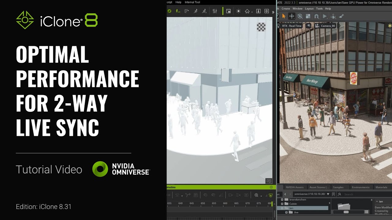 Optimal Performance for Two-way Omniverse Live Sync | iClone Omniverse Live Sync Tutorial - YouTube