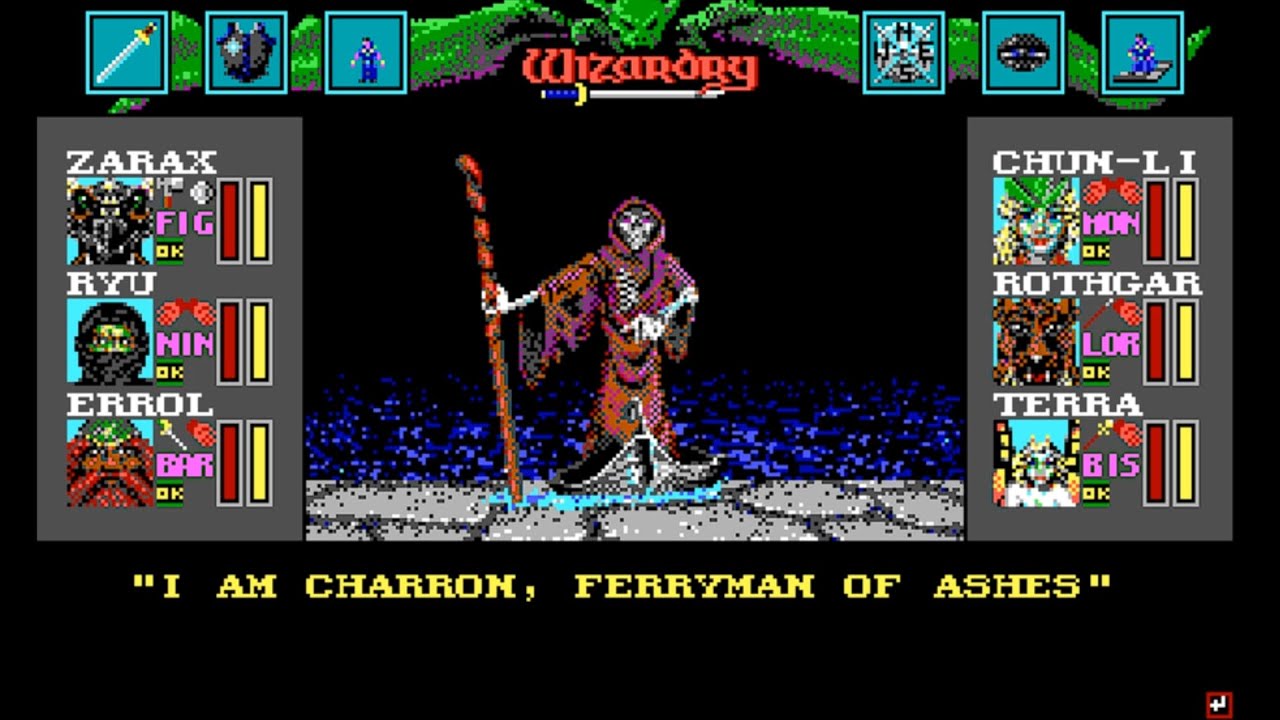 Wizardry 6 (HD) - The Isle of the Damned - YouTube
