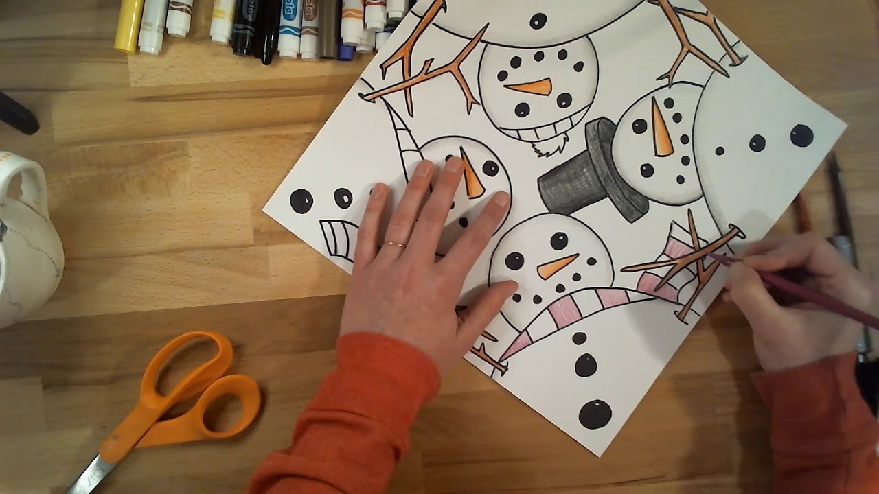 Perspective Snowmen - YouTube