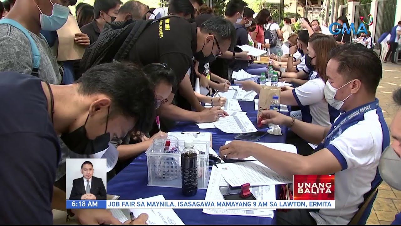 Manila PESO job fair (September 12, 2022) | UB - YouTube