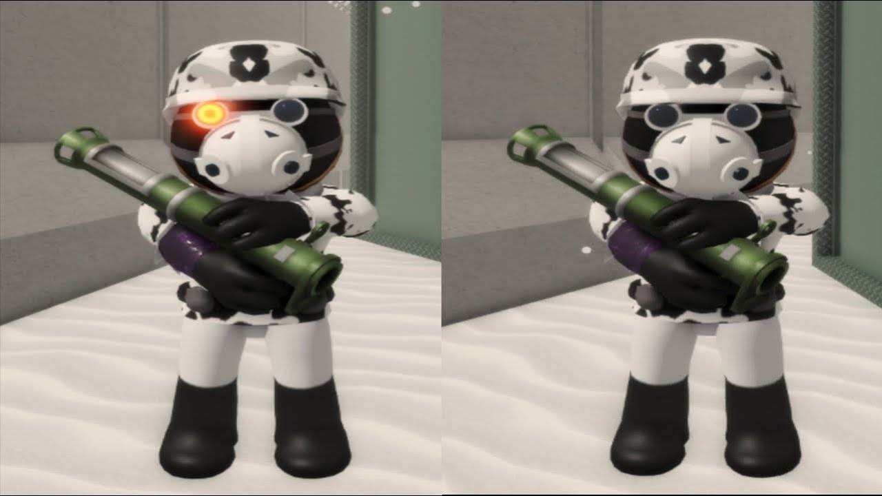 Delta Piggy Infected vs Non Infected Jumpscare - Roblox Piggy RP - YouTube