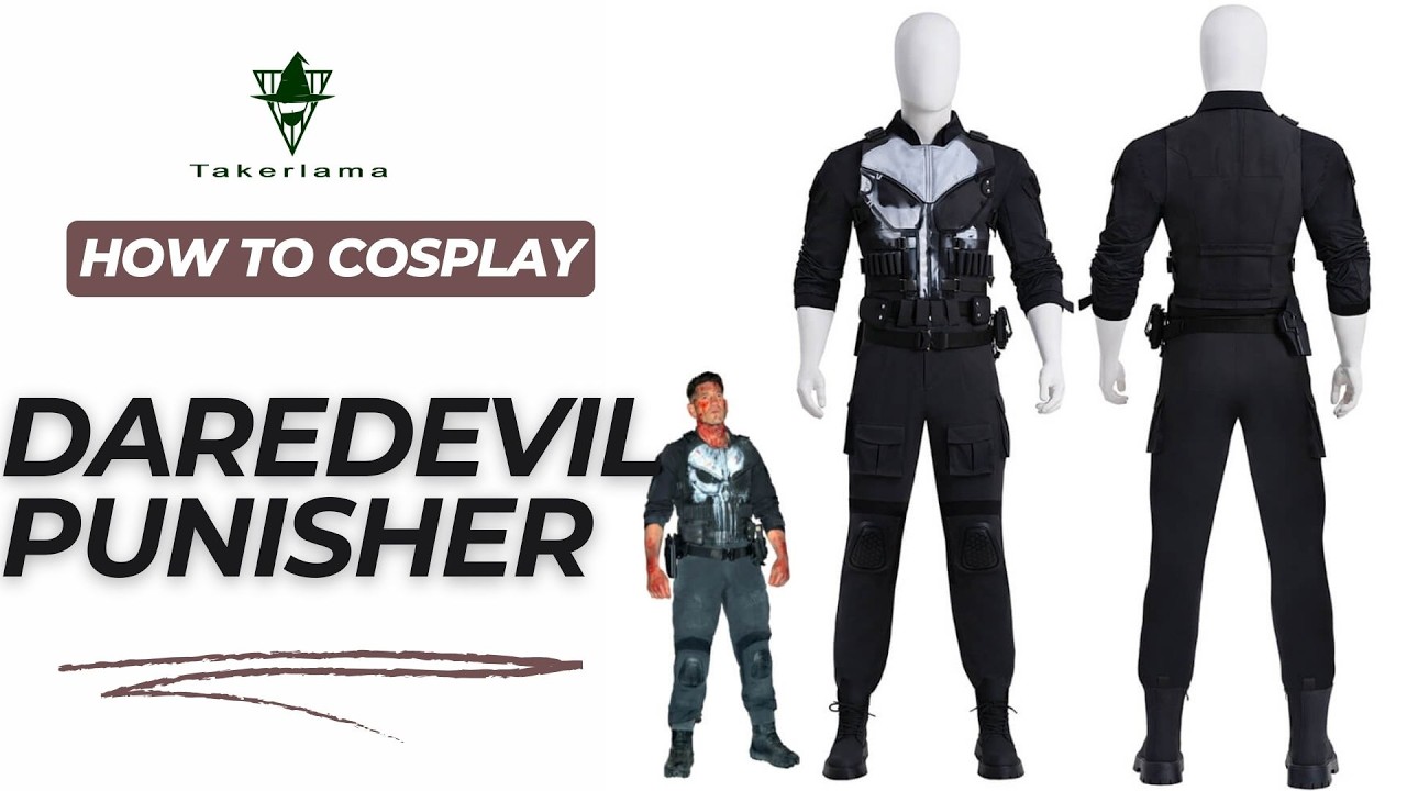 How to cosplay The Punisher? #Takerlama #thePunisher #Costume # ...