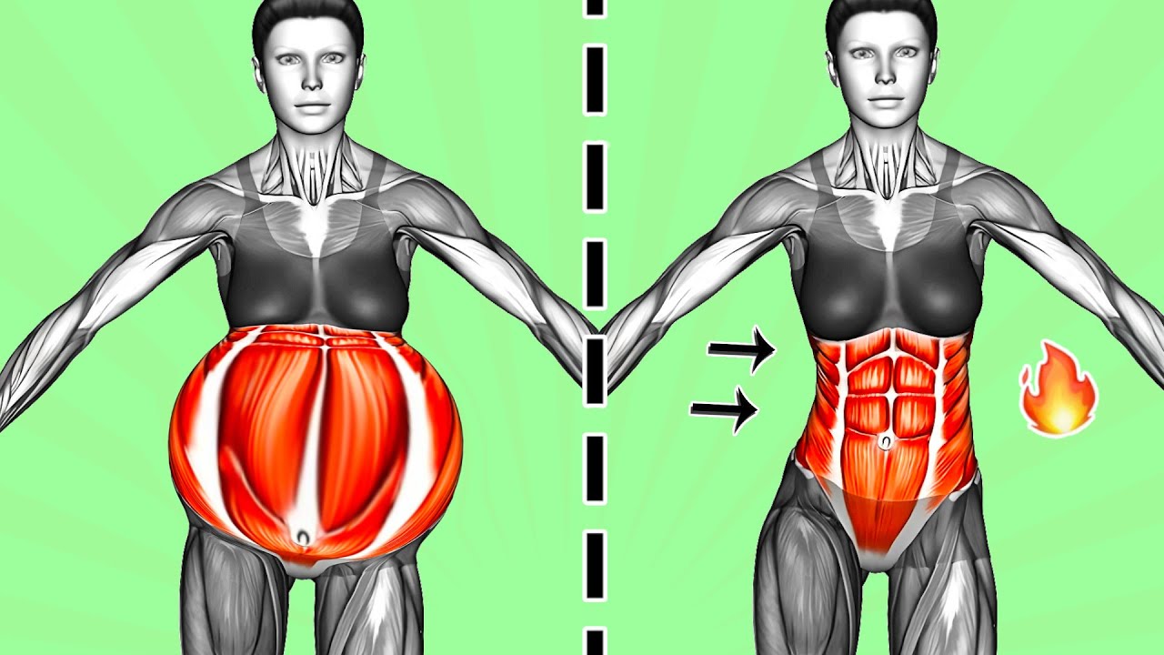 30 MIN Standing Core Workout to Lose Hanging Belly Fat How to Lose ...