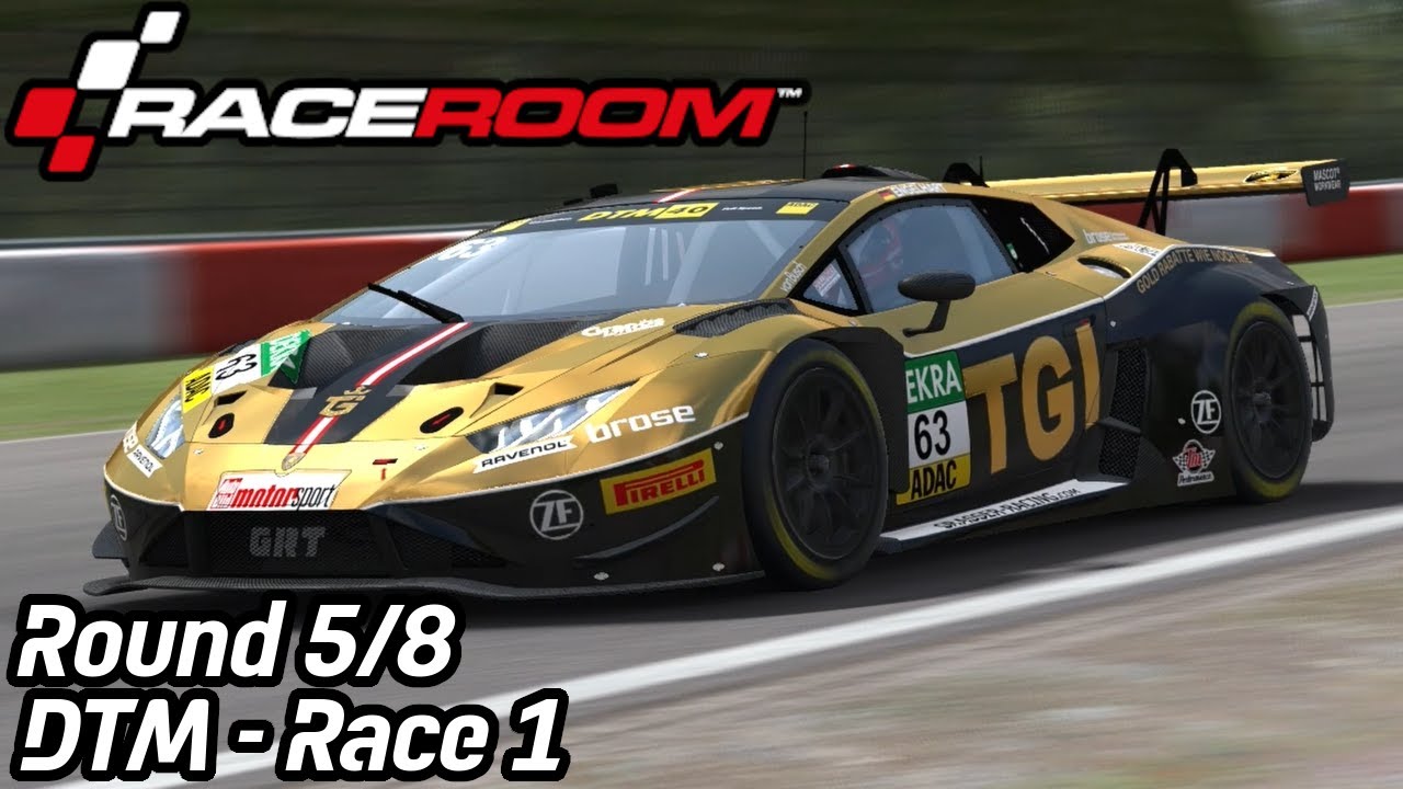 Nürburgring: Race 1 | 2024 DTM Round 5/8 | RaceRoom (PC) - YouTube