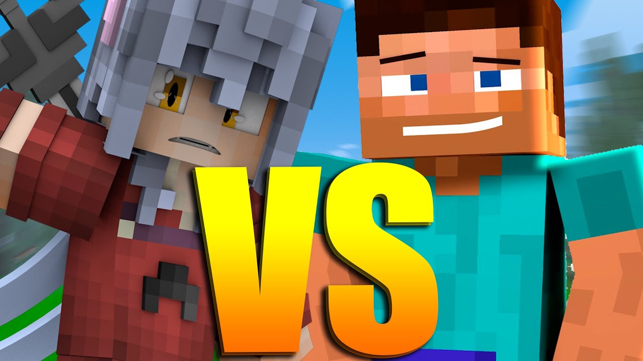 MINECRAFT | PELEA EPICA VS EXILIADO - YouTube