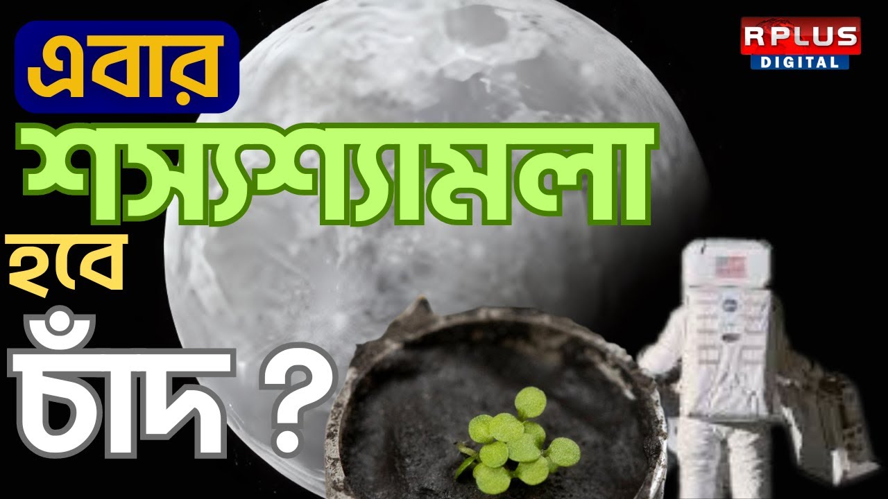 Moon Soil : এবার শস্যশ্যামলা হবে চাঁদ ? । RPLUS NEWS - YouTube