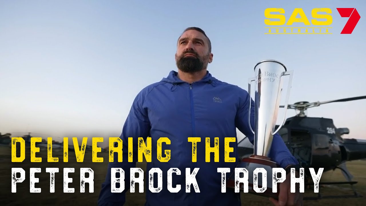 Ant Middleton delivers the Peter Brock Trophy | 2023 Repco Bathurst ...