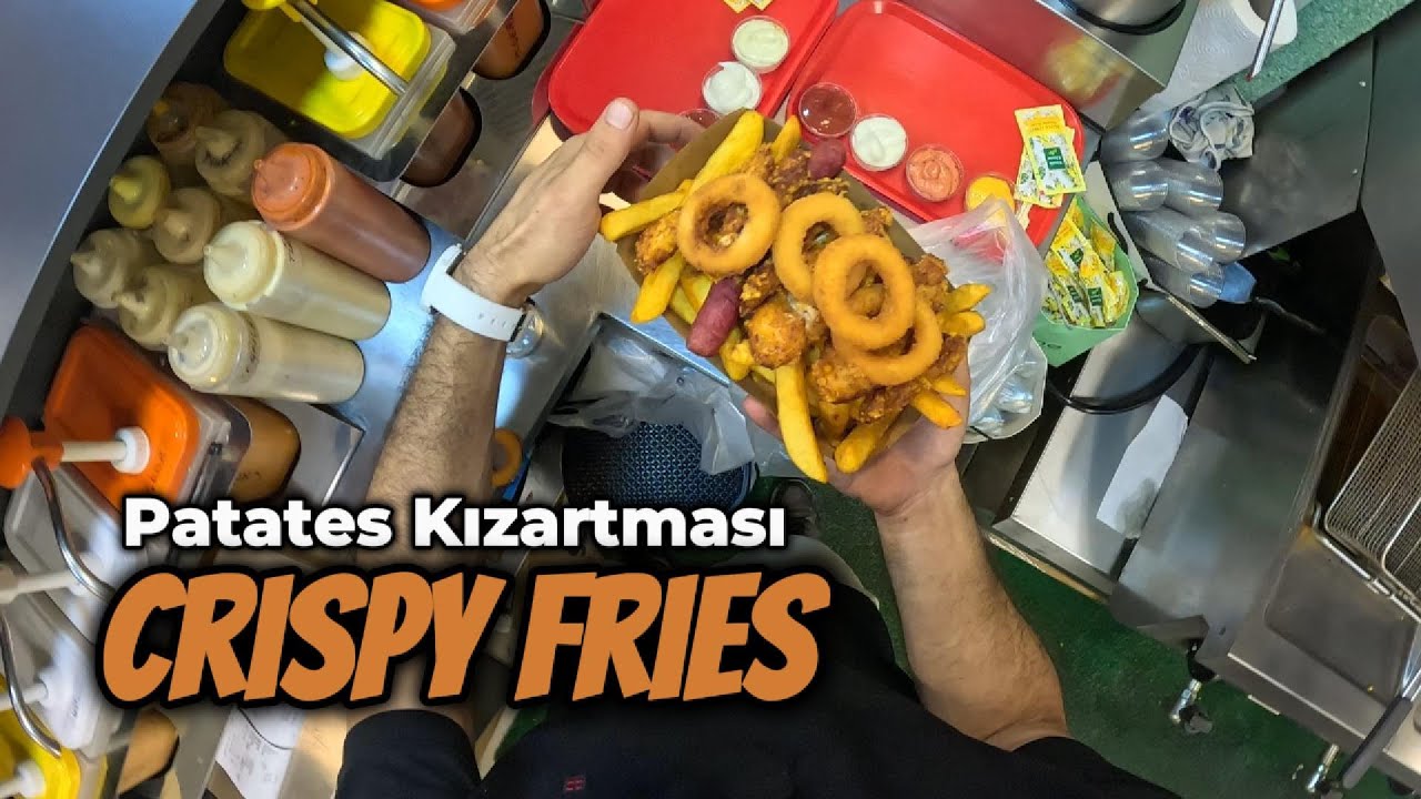HOLLANDA USULÜ PATATES KIZARTMASI | Crispy Fries - YouTube