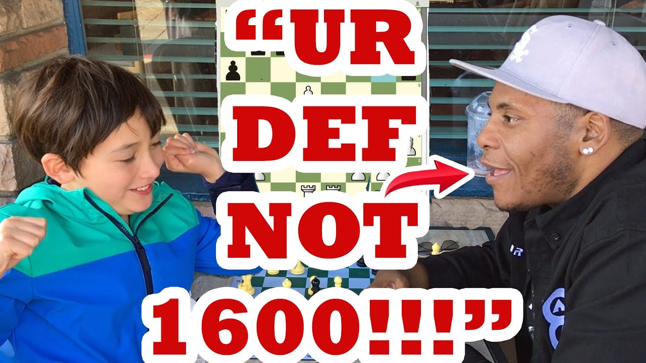 11 Year Old Prodigy's Rating Shocks Strong Hustler! Big Pawn vs Feisty ...