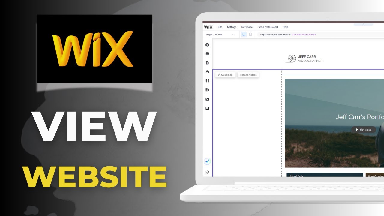 How to Disable Mobile View in Wix Website - YouTube