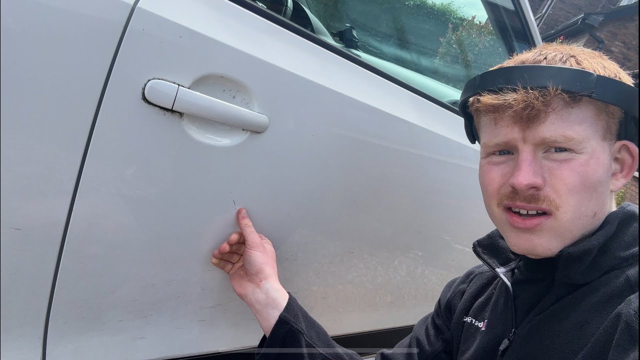I put a dent in my car... Full day of eating (GONE WRONG) - YouTube