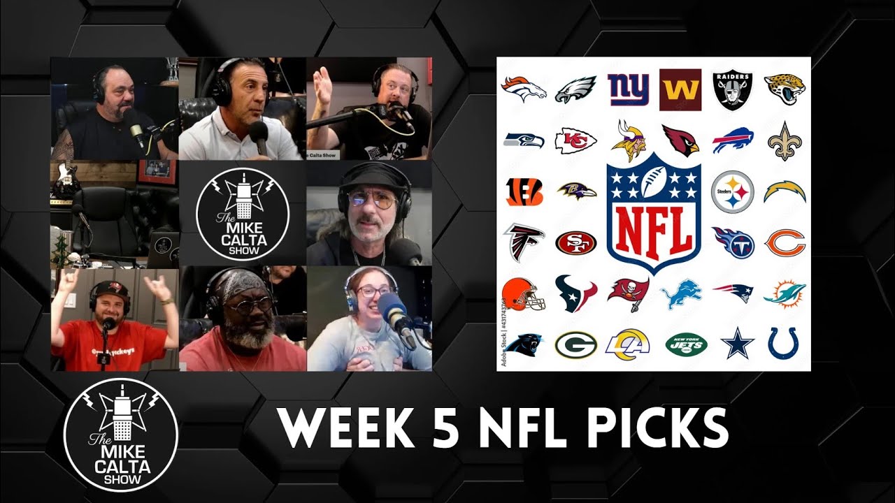 Week 5 NFL Picks | The Mike Calta Show - YouTube