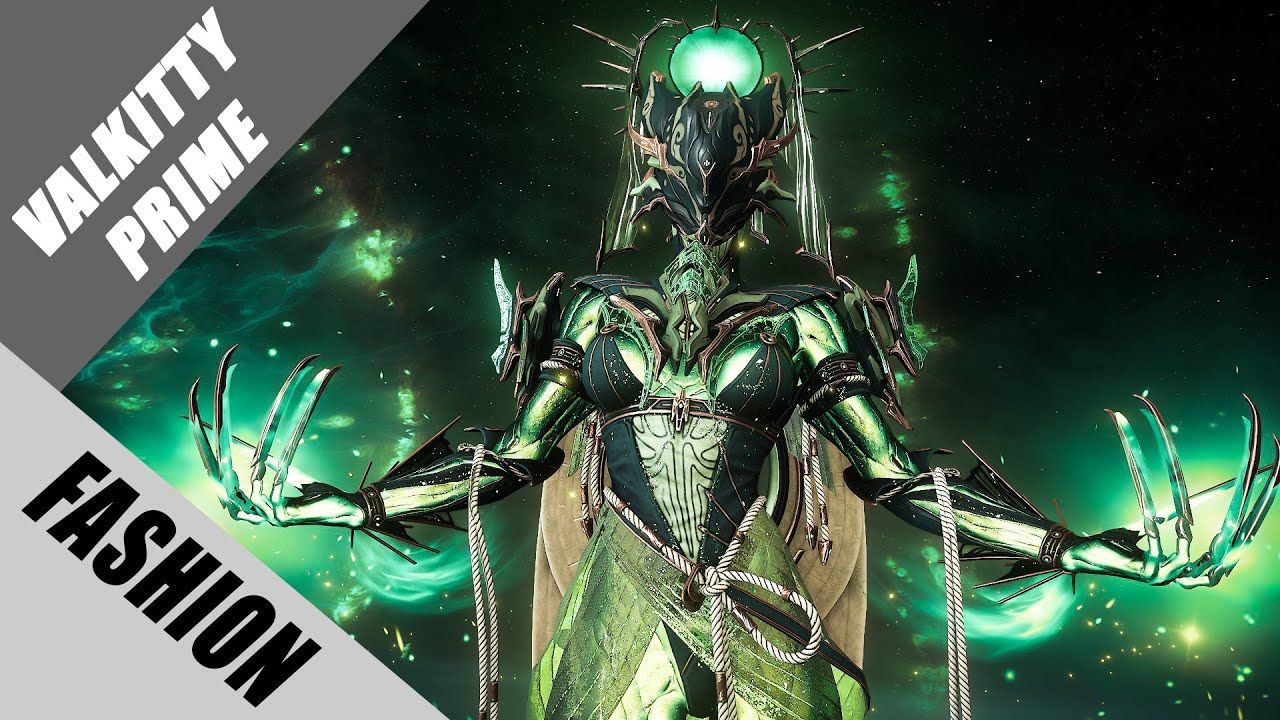 Warframe | Fashion Frame | Valkitty Prime : Cosmic Regalia - YouTube
