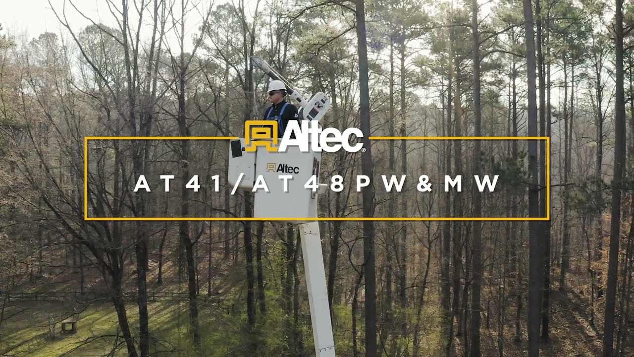 Altec | AT48 MW: Articulating Telescopic Aerial Device - YouTube