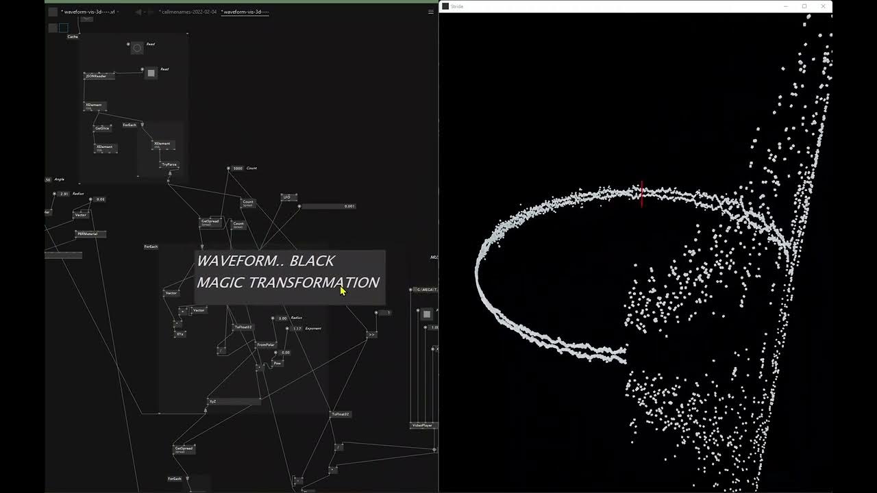 bbc/audiowaveform-JSON-vvvv gamma/Stride - YouTube