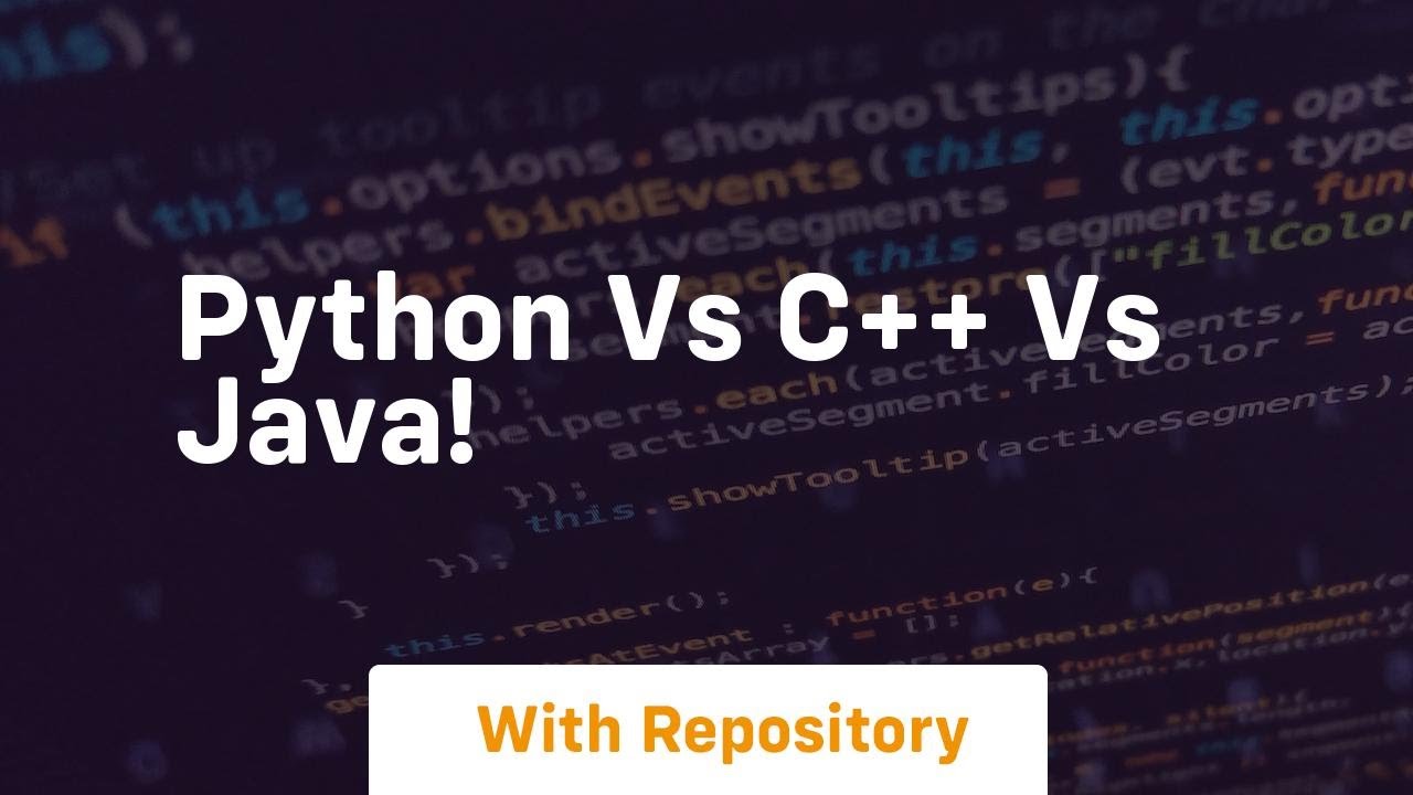 Python vs c++ vs java! - YouTube