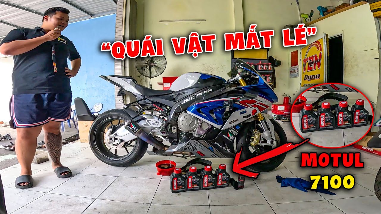 1 ngày làm việc của DT Vlog Thay nhớt 7100 thay cho QUÁI VẬT Mắt Lé PMW ...