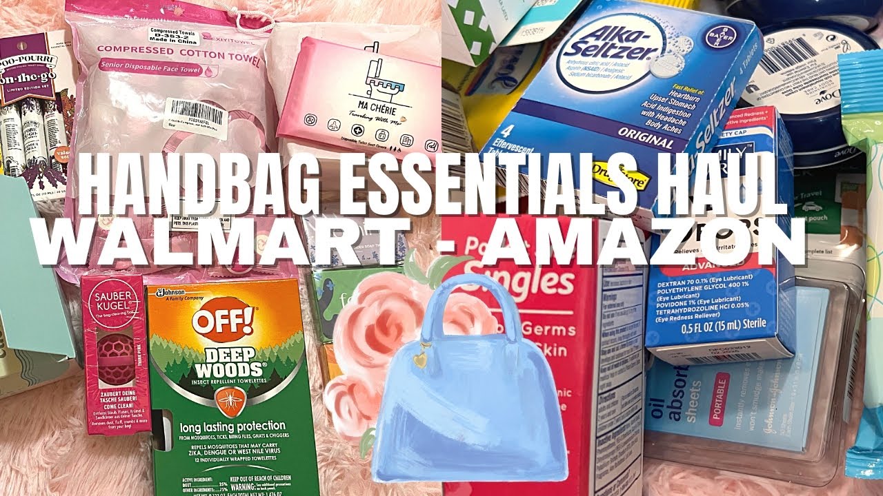 MUST - HAVE HANDBAG/PURSE ESSENTIALS HAUL - WALMART, AMAZON AND MORE ...