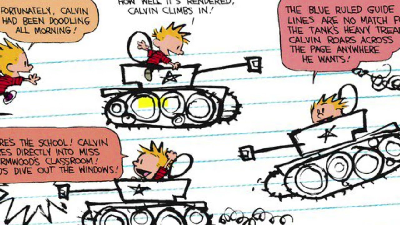 Calvin’s doodles - YouTube