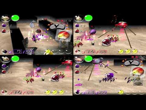 Pikmin 2: 4-Player Battle (ROM Hack, Emulated) (Uncommentated) - YouTube