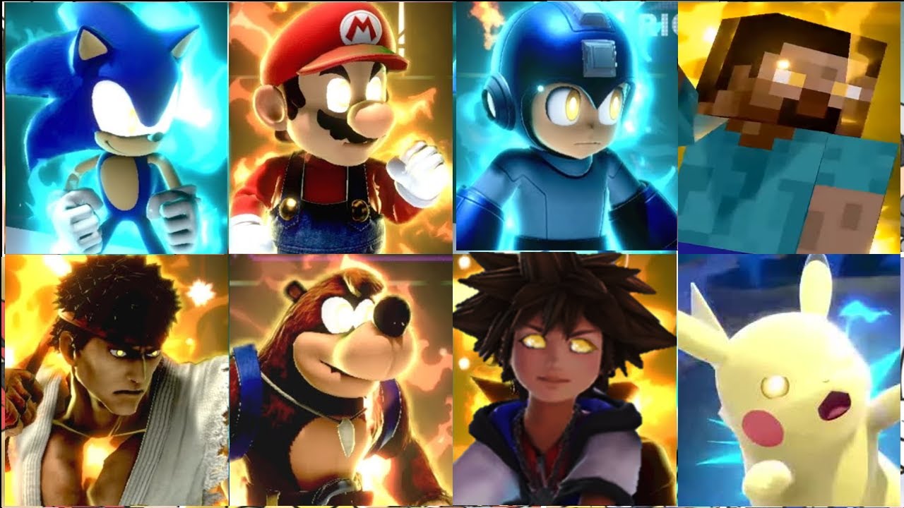 Super Smash Bros Ultimate | All Final Smashes (Sora Included) - YouTube